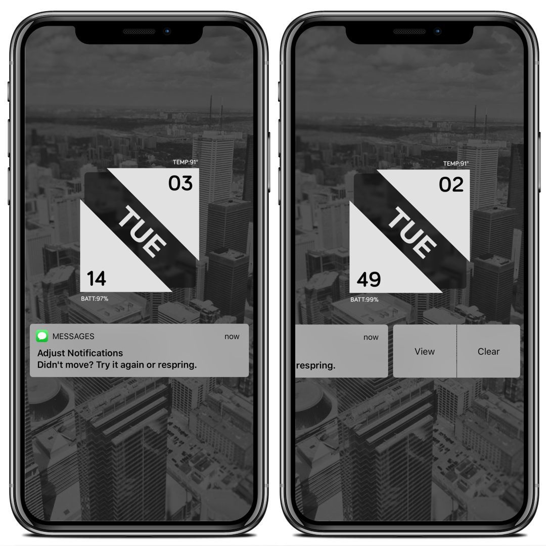 Adjust Notifications : Un tweak pour réarranger la position de vos ... Adjust Notifications : Un tweak pour réarranger la position de vos ...
